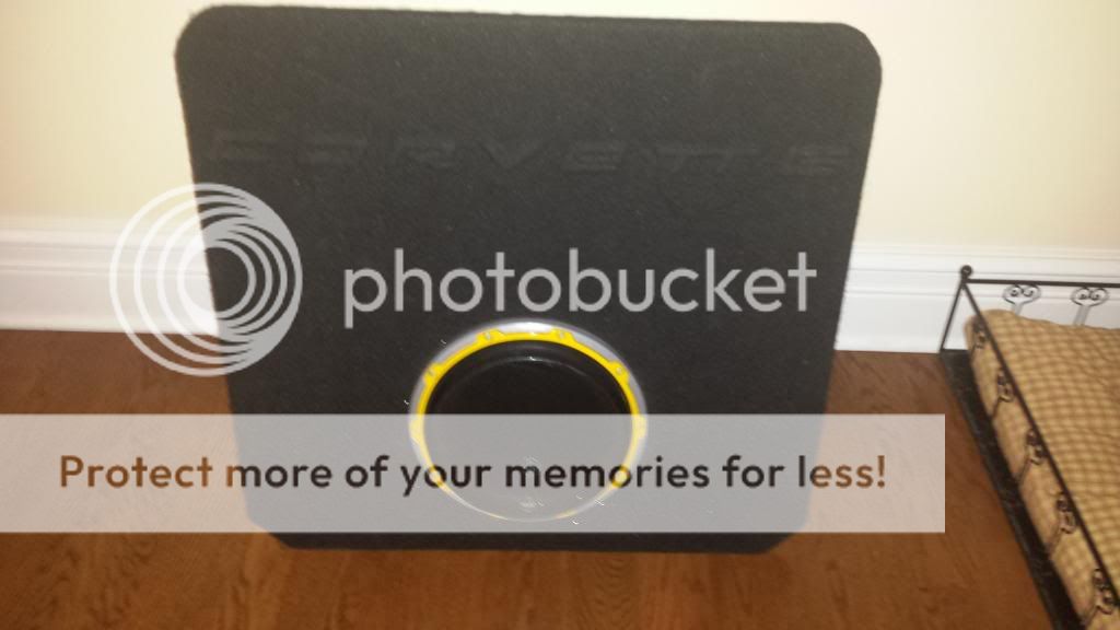 FS C5 Corvette Convertible Sub box with JL 10w6v2 | DIYMobileAudio.com ...