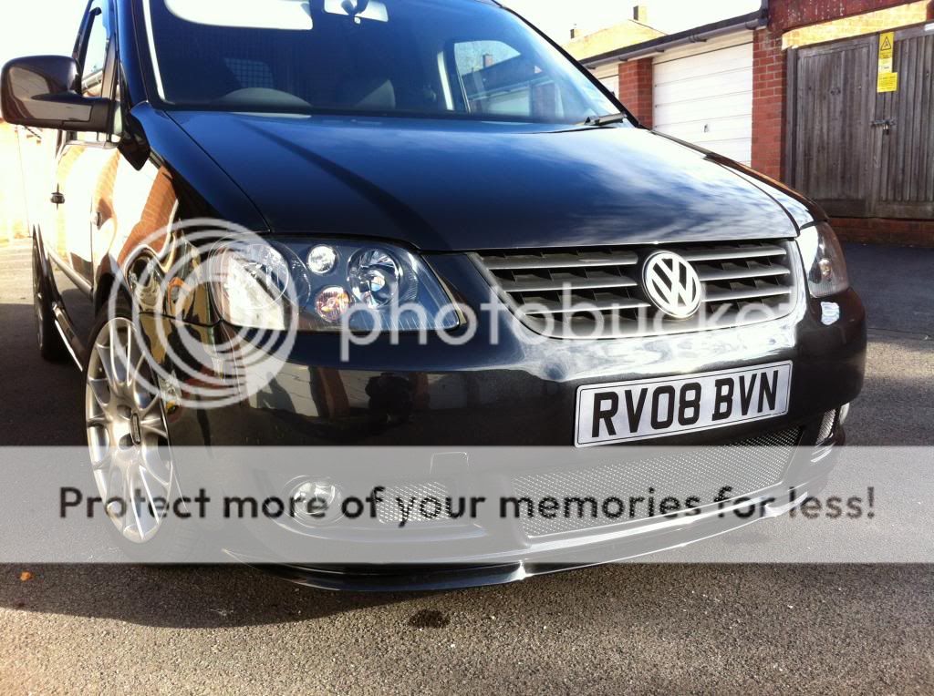 finally finished and fitted modified bumper - CADDY2K.com