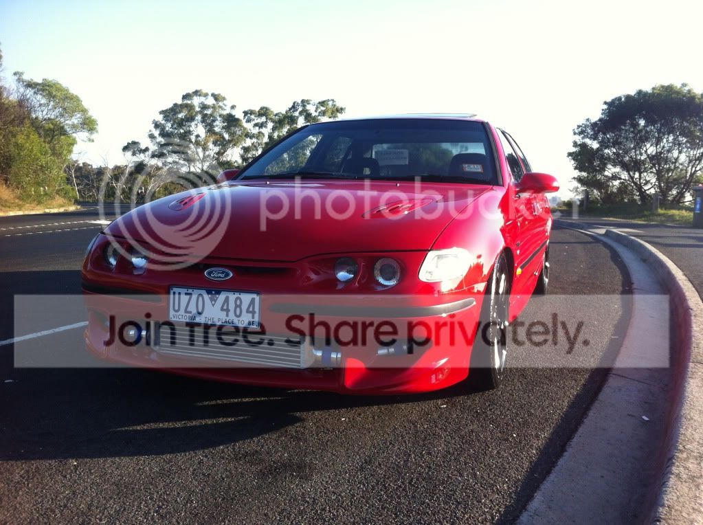 Boosted Falcon • View topic - chily red ef xr6 turbo build